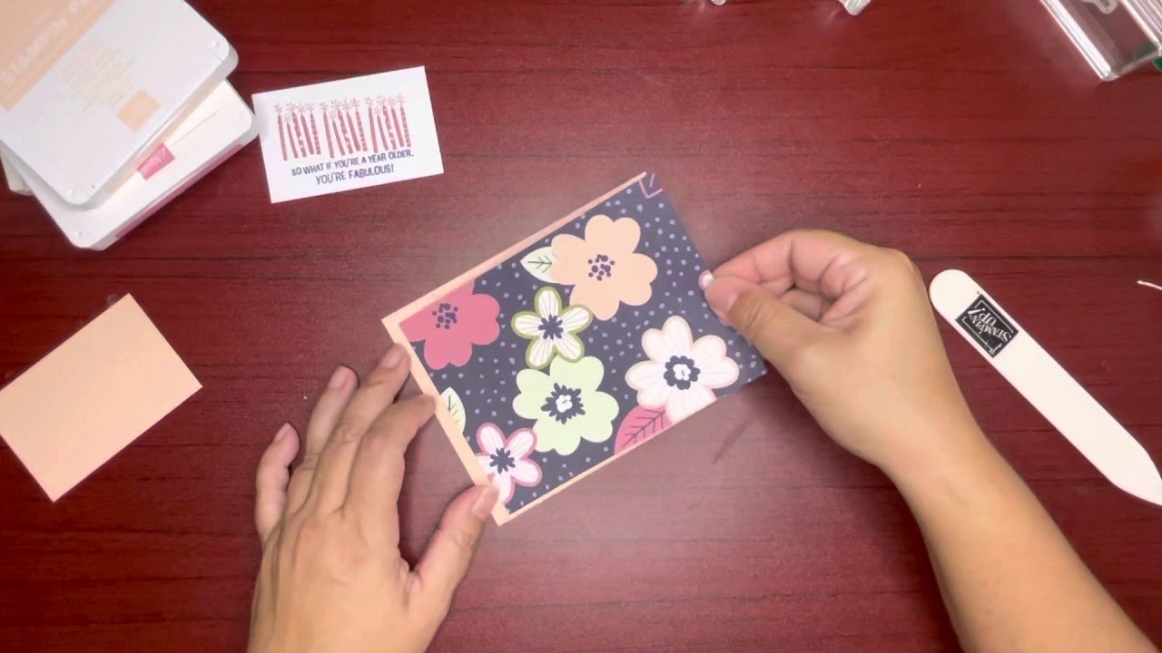 Birthday Card Stampin Up Approaching Perfection Birthday Card Stampin Up Approaching Perfection